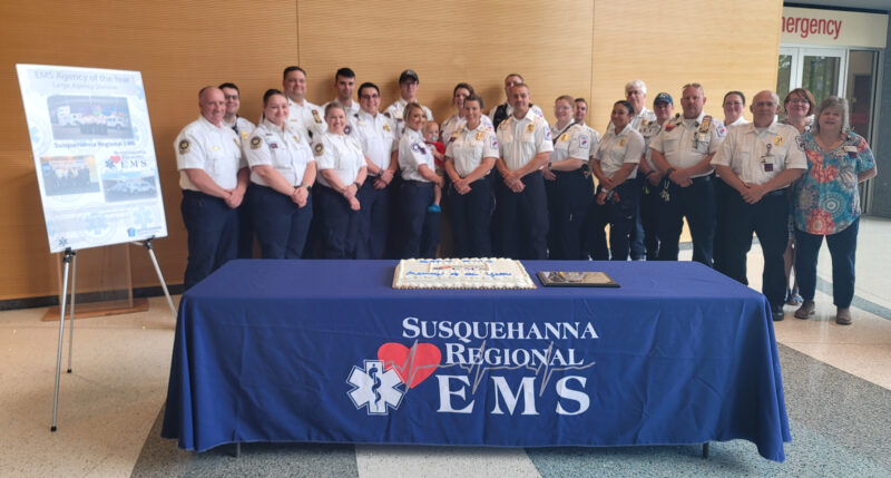 Susquehanna Regional EMS earns statewide service recognition | News, Sports, Jobs - The Express